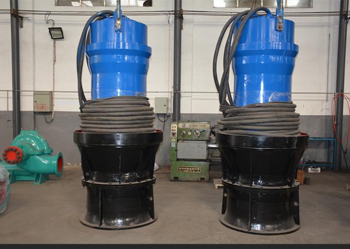 Horizontal / Vertical Tilting Install Submersible Axial Flow Water Pump ...