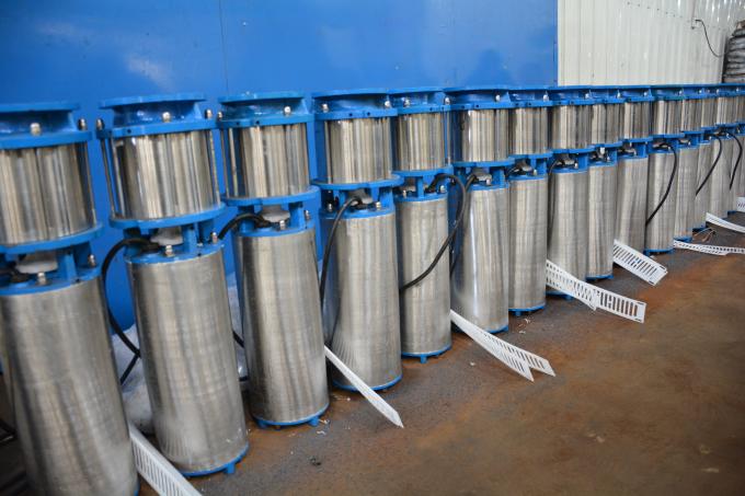 90KW 122HP Stainless Steel Submersible Pump Corrosion Resistant NEMA ...